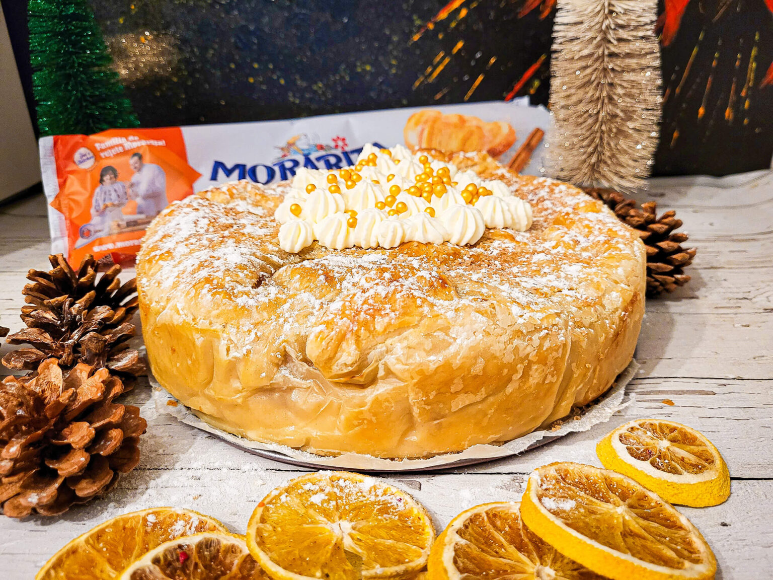 TARTĂ CU FRUCTE ȘI FOIETAJ cu aluat pentru foietaj Morărița - Morarita